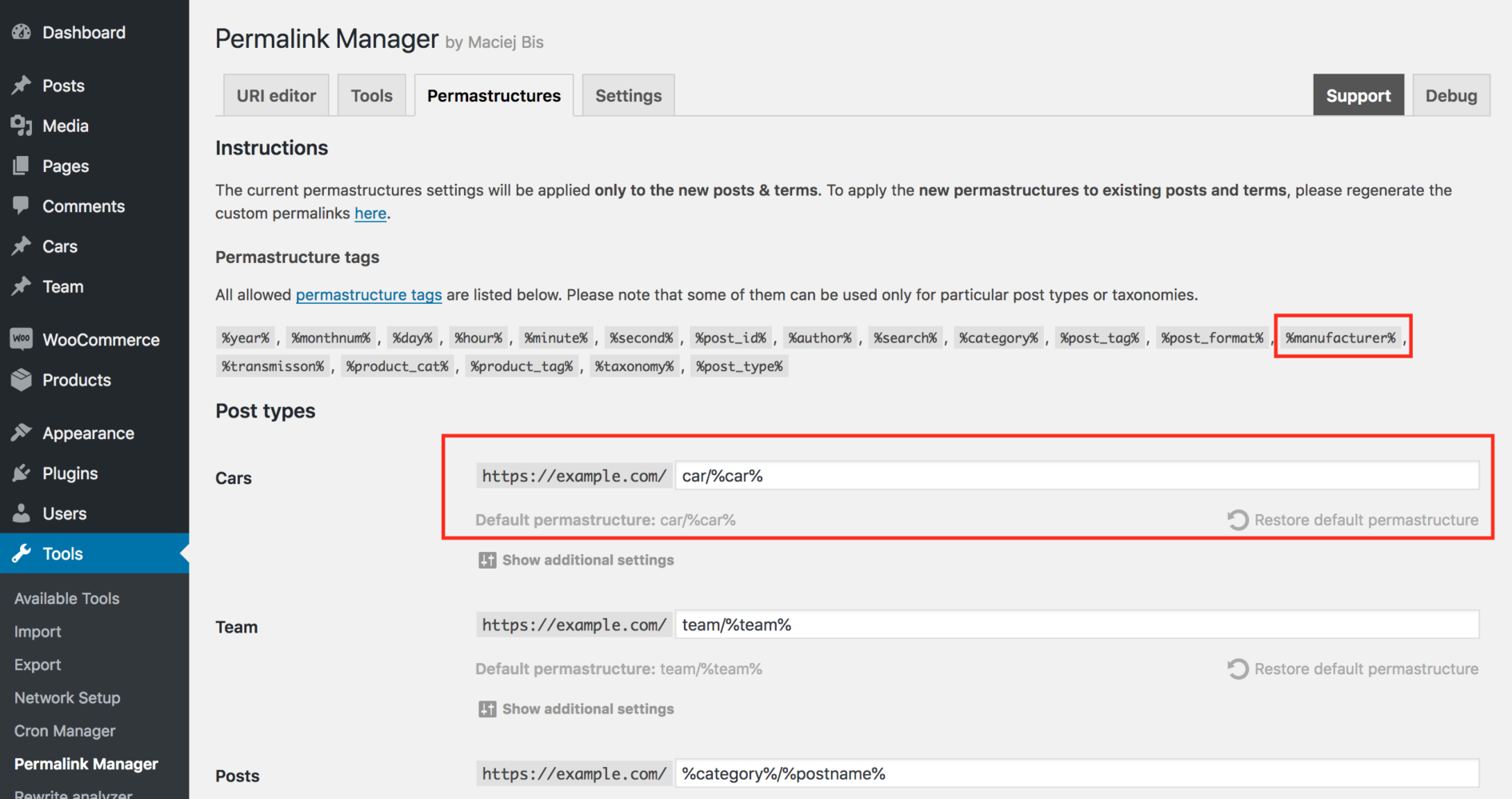 How to Add Categories/Taxonomies to Custom Post URLs?