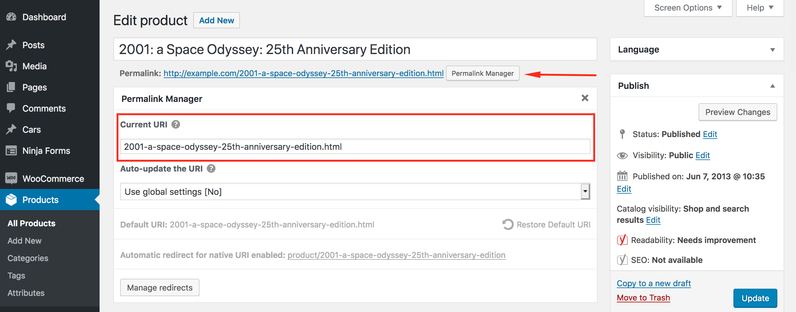 Changing Individual Permalinks | WordPress Quick Guide