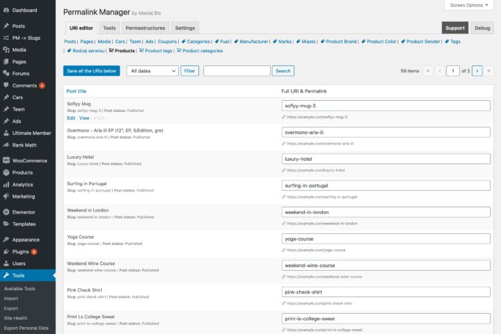 Permalink Manager Pro | URL Editor for WordPress SEO